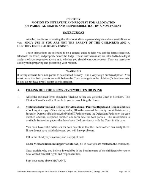 16-Motion to Intervene and Request for Allocation of Parental Rights ...