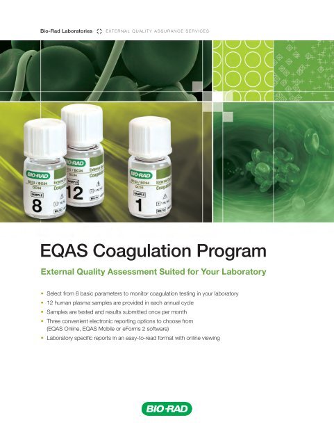 EQAS Coagulation Program - QCNet