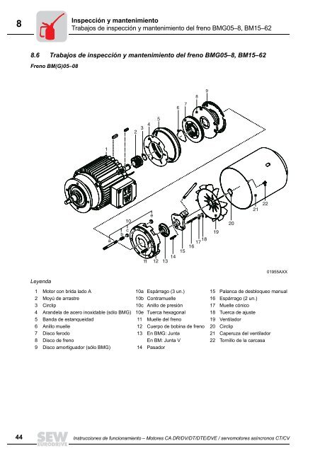 sew usocome bmg05 i bm15-62 - Servorecambios
