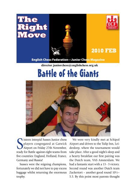 9 - The English Chess Federation