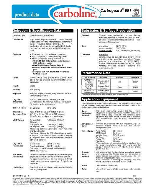 Carboguard 891