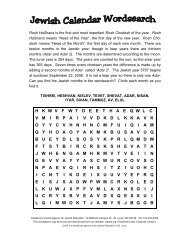 Scripture Cake for Tu B'Shevat Worksheet