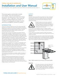 Datasheet - Yingli Solar