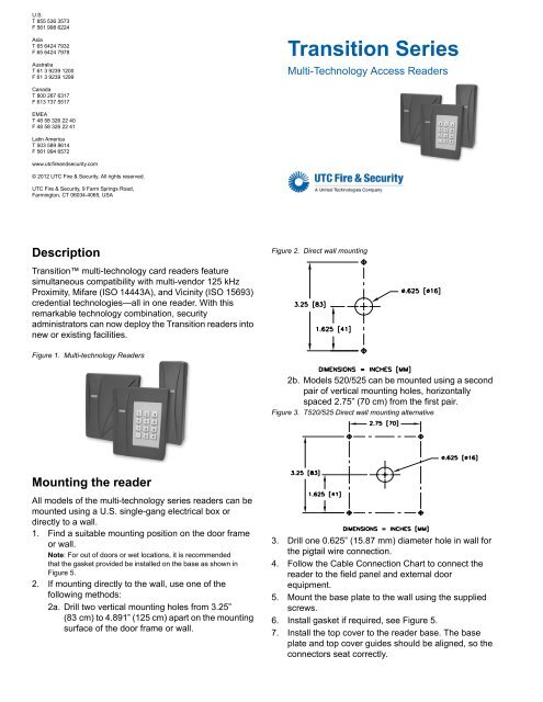Transition 500 Series Multi-technology Readers â Quick Sheet