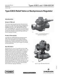 63EG-98HM Relief Valve or Backpressure Regulator - Control ...