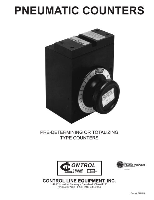 PNEUMATIC COUNTERS - Control Line Equipment, Inc.