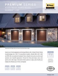 SHERWIN-WILLIAMSÂ® COLOR CODES - Clopay