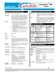 Thermo-Lag 3000-SP PDS Fireproofing - Carboline
