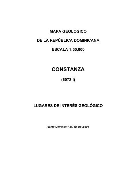 CONSTANZA - mapas del IGME