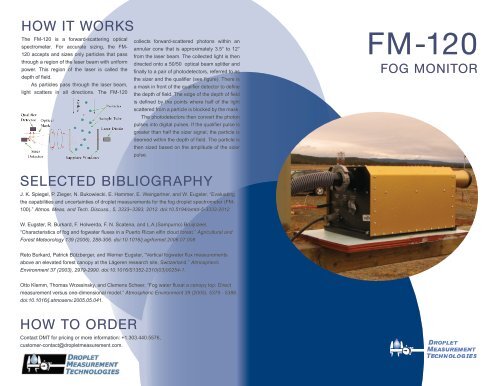 FM-120 - Droplet Measurement Technologies