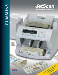 JetScan iFX i400 Ticket and Currency Solution - Cummins-Allison