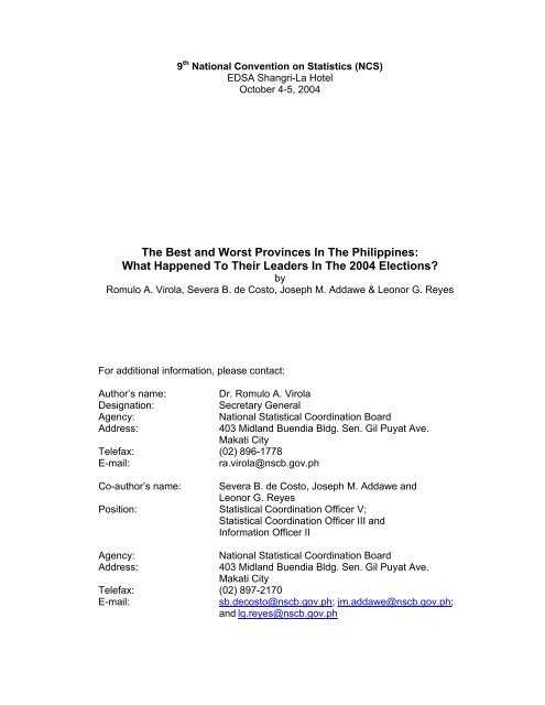 The Best And Worst Provinces In The Philippines What NSCB the-best-and-worst-provinces-in-the-philippines-what-nscb