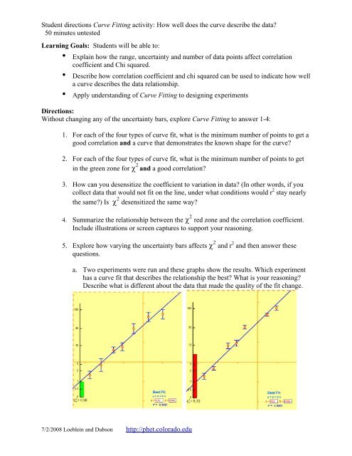 Student directions for curve fit.pdf - PhET