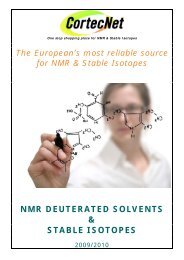 NMR CONSUMABLES - CortecNet