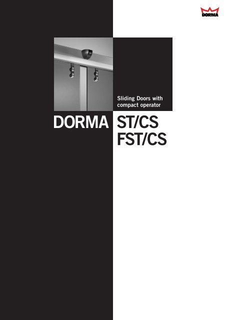 ST/CS FST/CS DORMA