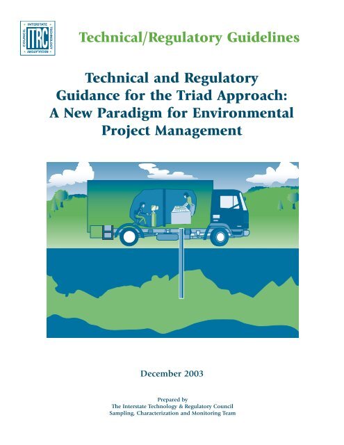 Technical and Regulatory Guidance for the Triad Approach ... - ITRC