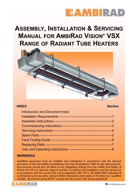 VSX Installation - Ambirad