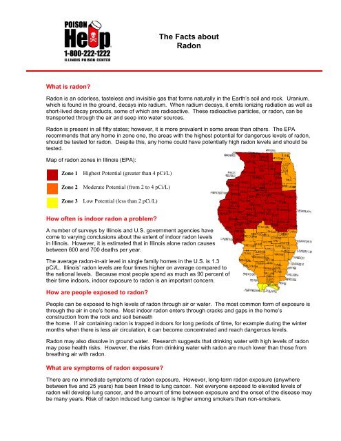 Fact sheet - Illinois Poison Center