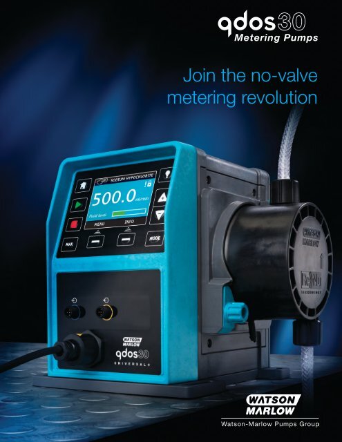 Qdos 30 overview brochure (US) - Watson-Marlow