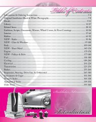 Engine Identification Charts - from Studebaker International