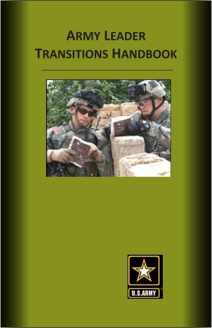 army leader transitions handbook - The USARAK Home Page - U.S.