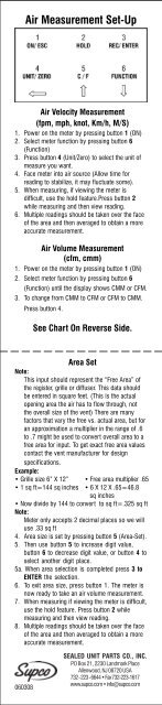 DAVM+ Flow Chart - Supco