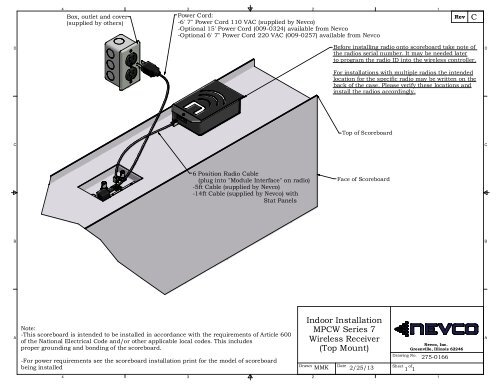 Download Installation Prints - Nevco