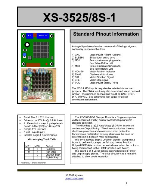 XS-3525/8S-1 - Xylotex