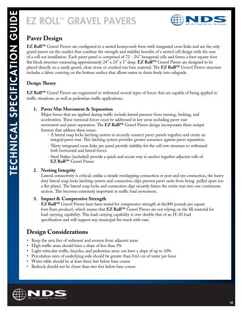 TECHNICAL SPECIFICATION G