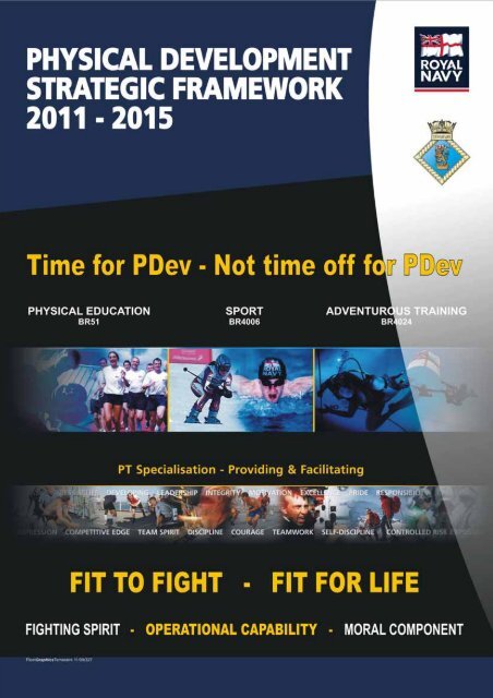 PDev Strategic Framework - Royal Navy PDev Portal
