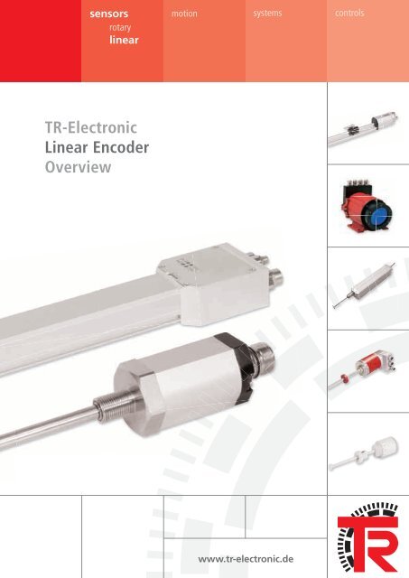 TR-Electronic Linear Encoder Overview - TR-Electronic GmbH
