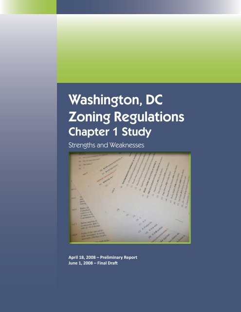 Washington, DC Zoning Regulations - Office of Zoning