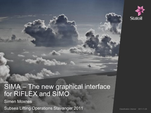 SIMA â The new graphical interface for RIFLEX and SIMO