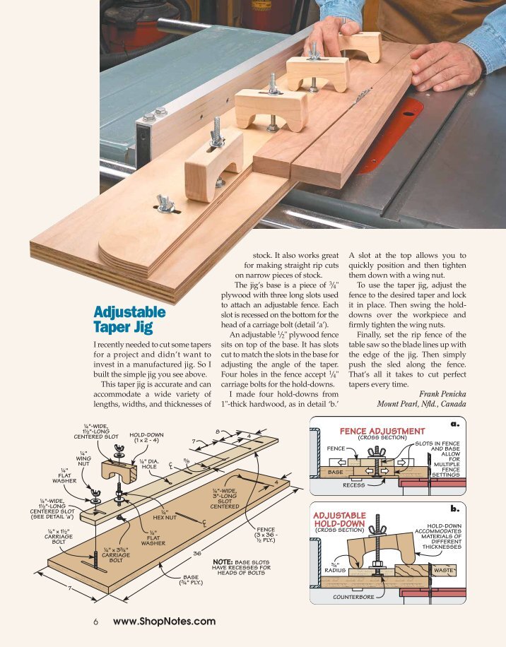 51 free Magazines from SHOPNOTES.COM