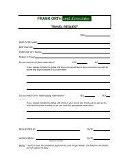 FOREIGN TRAVEL REQUEST FORM