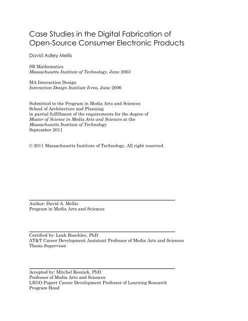 Case Study #1 - MIT Media Lab