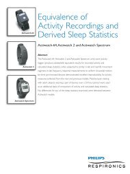 Actigraphy Report -- Insomniac Example