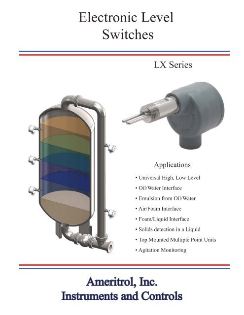 Electronic Level Switches - Ameritrol Inc.
