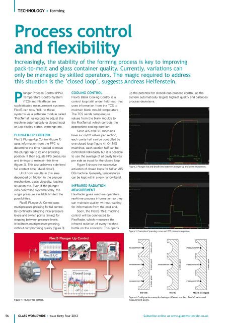 Process control and flexibility - Emhart Glass