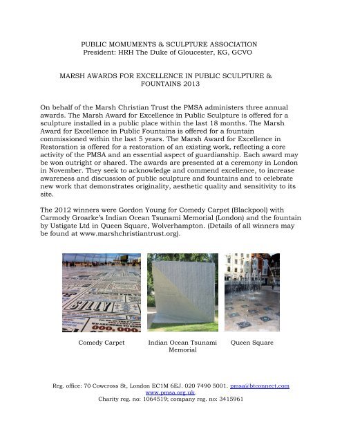 to download a nomination/submission form. - Public Art Online