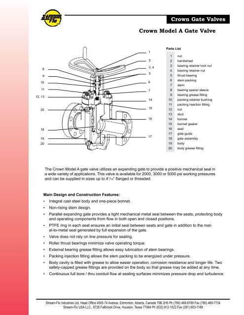 Crown Model A (USA) - Stream Flo