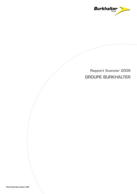 Groupe Burkhalter - Burkhalter Holding AG