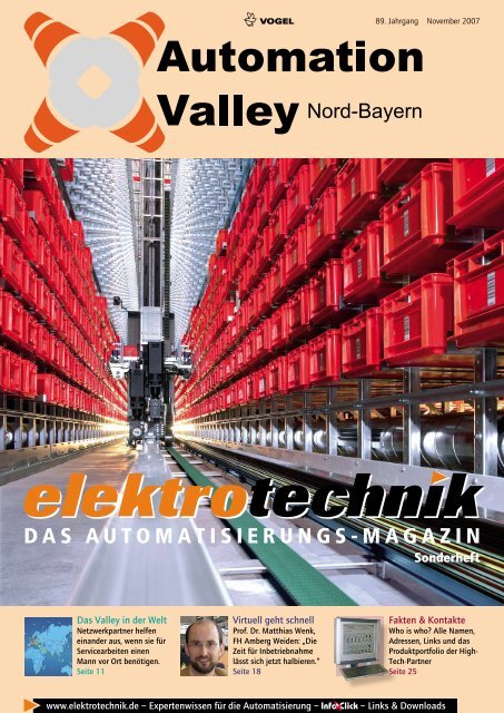Automation Valley Nordbayern - Elektrotechnik