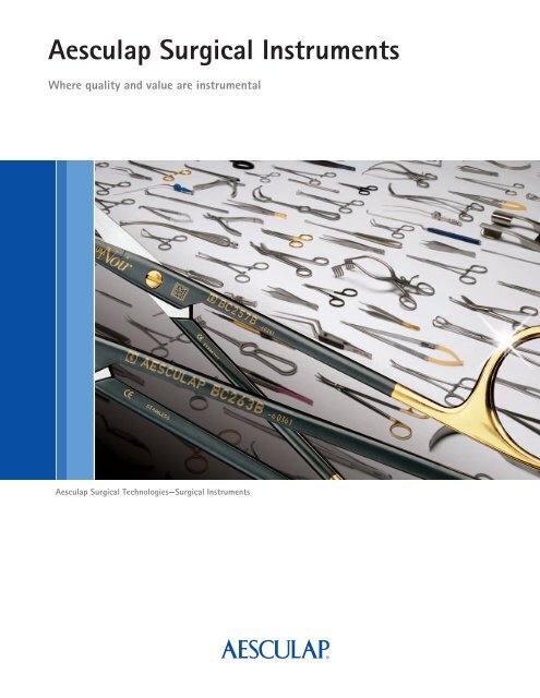 Aesculap Surgical Instruments