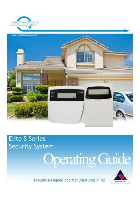 OPERATING GUIDE - Arrowhead Alarm Products