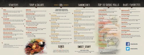Huntsville Menu - Drake's