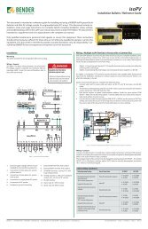 LT3000 Line Isolation Monitor Tester - Bender