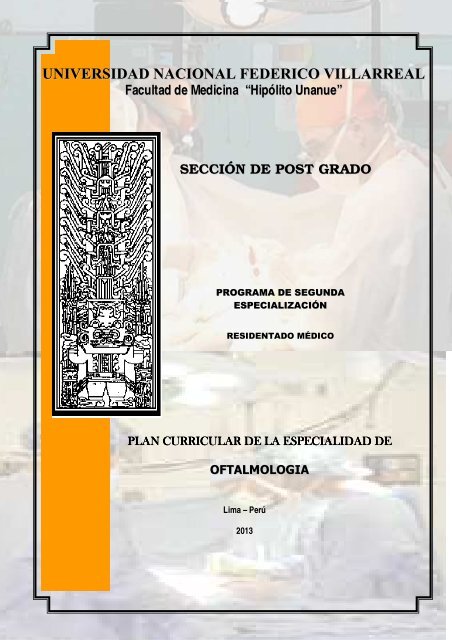 oftalmologia - Universidad Nacional Federico Villarreal