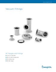 ISO KF Flanges and fittings ISO KF Flanges and fittings
