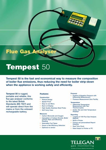 Telegan Tempest 50 - AMP-Cherokee